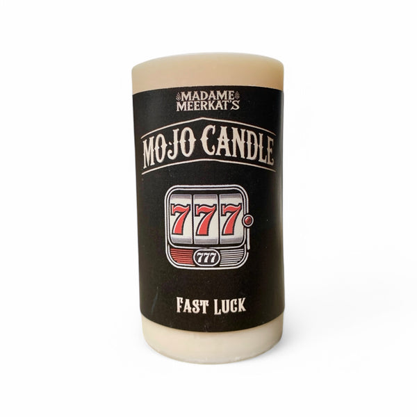 Fast Luck Mojo Candle - Madame Meerkat's Cabinet of Curiosities